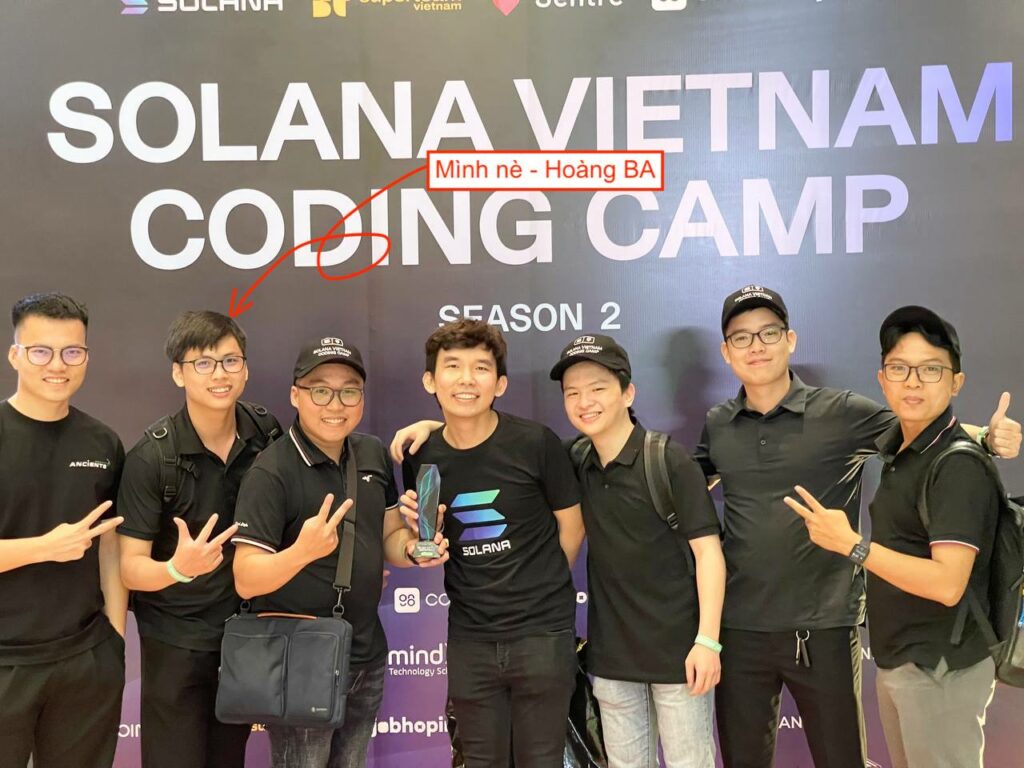 Giải nhất 10,000$ từ Solana Coding Camp với vai trò Business Analyst - Hoang Phan's Blog